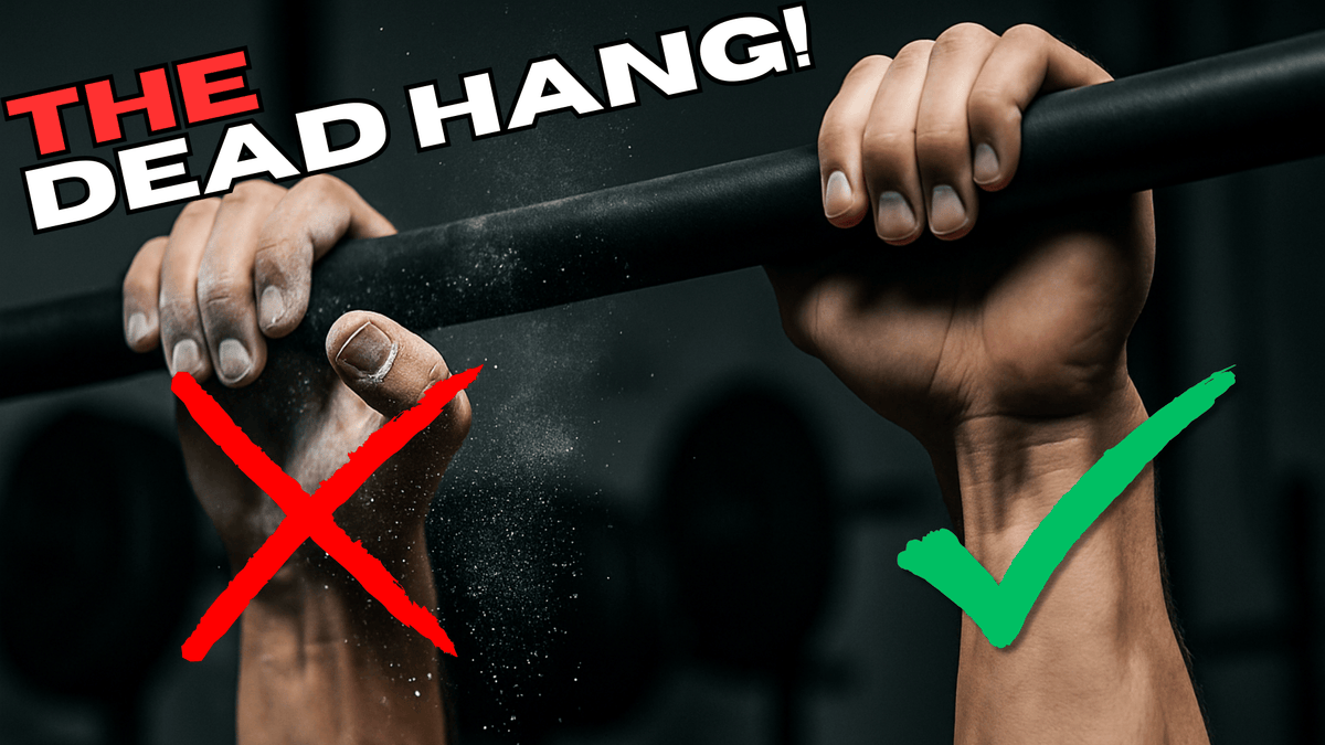 How to Stop Slipping on Pull-Ups and Dead Hangs | Grip Strength Guide